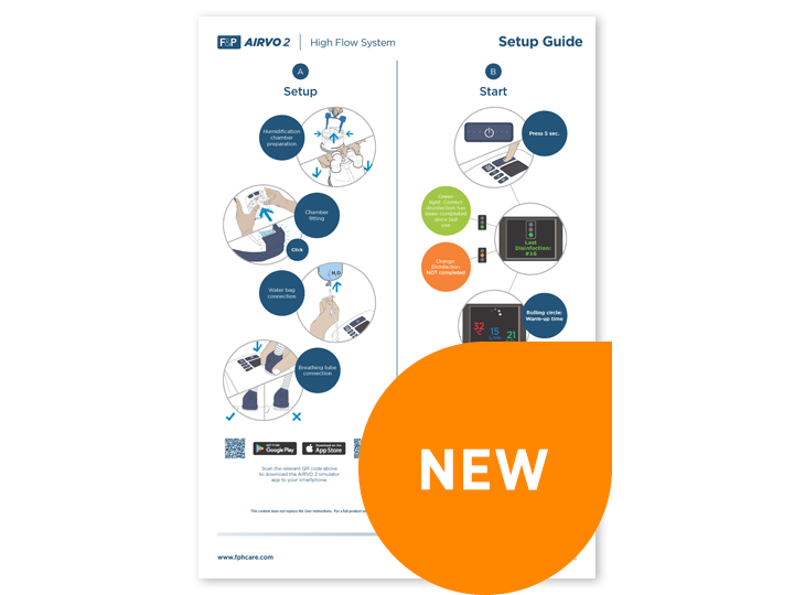 AIRVO™ 2 Humidification System | Fisher & Paykel Healthcare