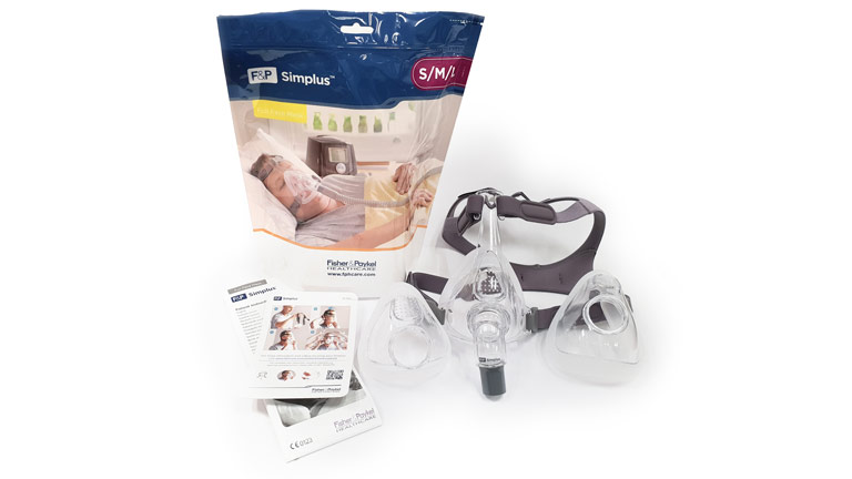 F&P Simplus Fit Pack | Full Face Mask | Fisher & Paykel Healthcare ...