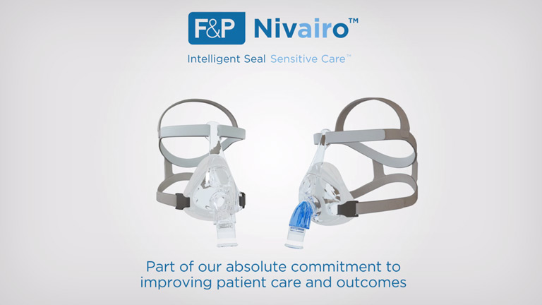 Le presentamos la máscara de rostro completo F&P Nivairo™ | Fisher ...